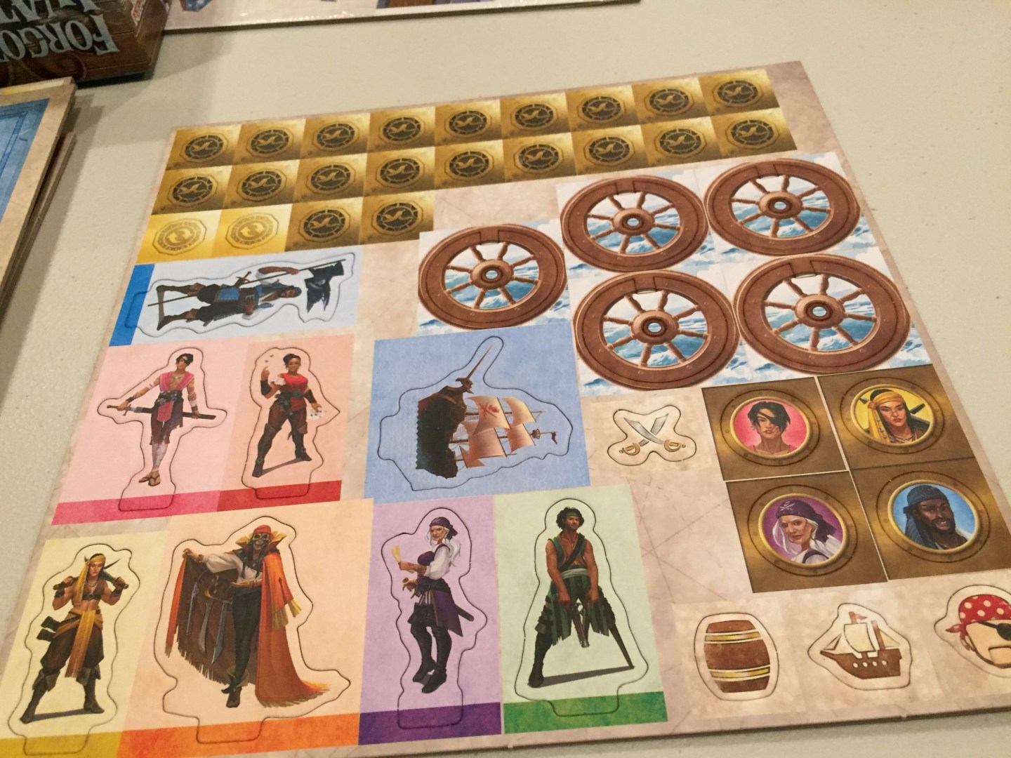 Part I: A Review of Forgotten Waters. Unboxing, Solo Rules, and First ...