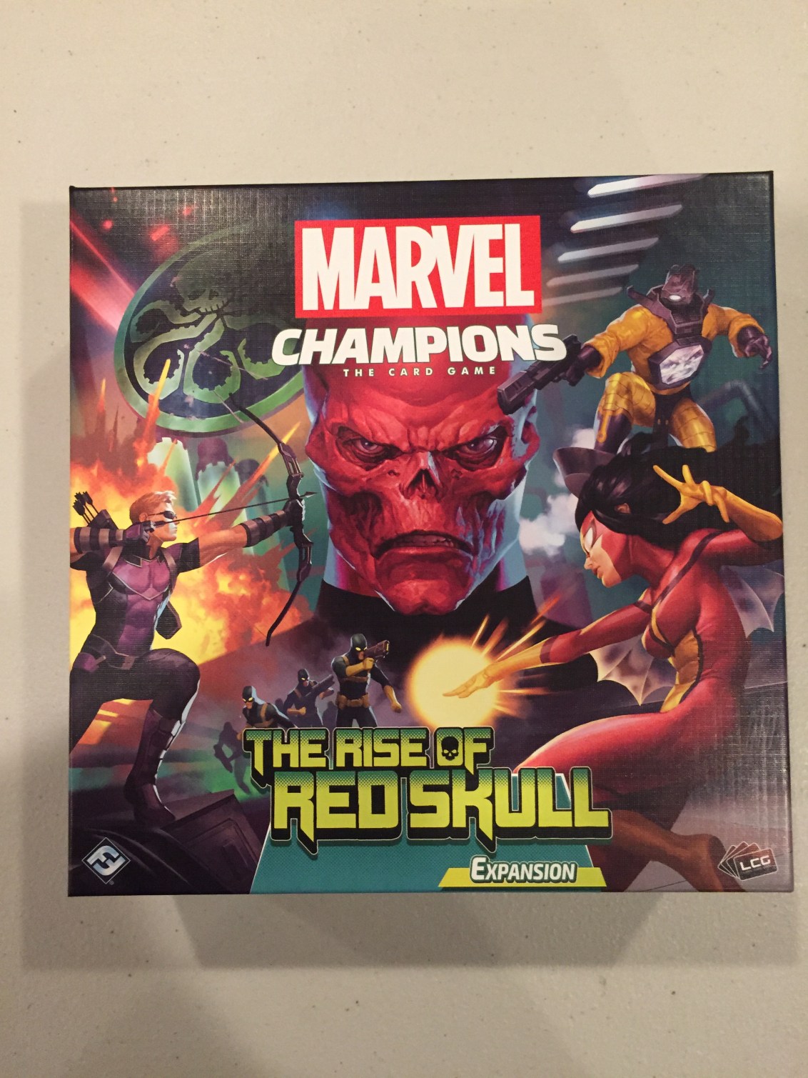 A Review of The Rise of the Red Skull. Part I: Unboxing, Solo Rules ...