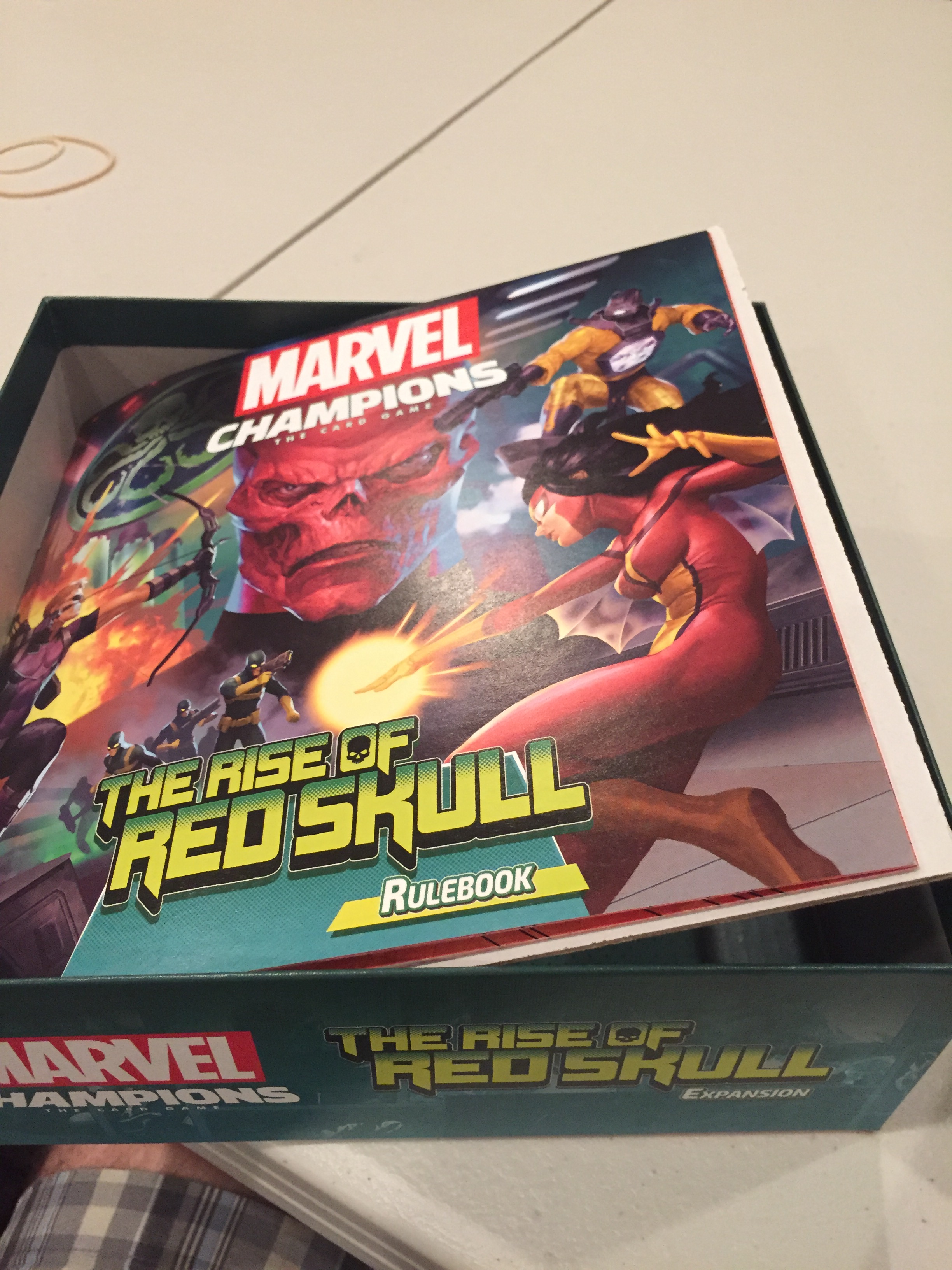A Review of The Rise of the Red Skull. Part I: Unboxing, Solo Rules ...