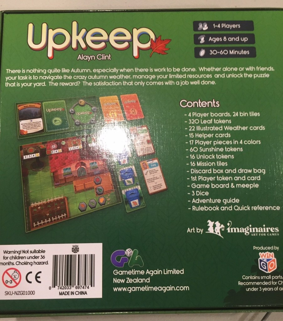 A Review of the Upkeep Board Game (Cooperative Mode Only) – coopgestalt