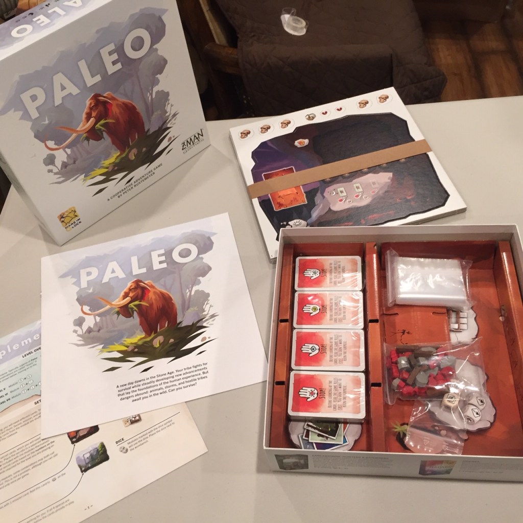 A Review of Paleo, Part I. Unboxing, Solo Rules, and Initial ...