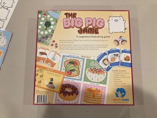 A Review of The Big Pig Game (A Cooperative Eating Board Game ...