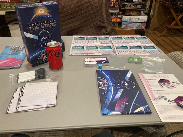A Message From the Stars: A Cooperative Word and Math Deduction Game. A ...